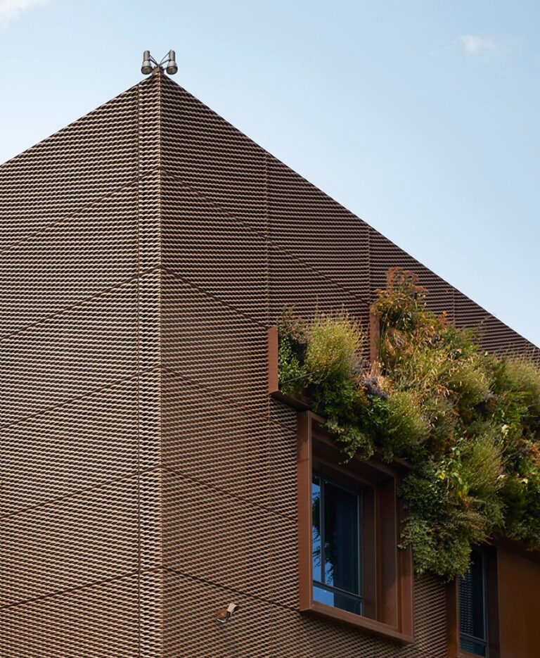 ItalMesh Expanded Metal Mesh Façade & Faux Ceilings from DCA