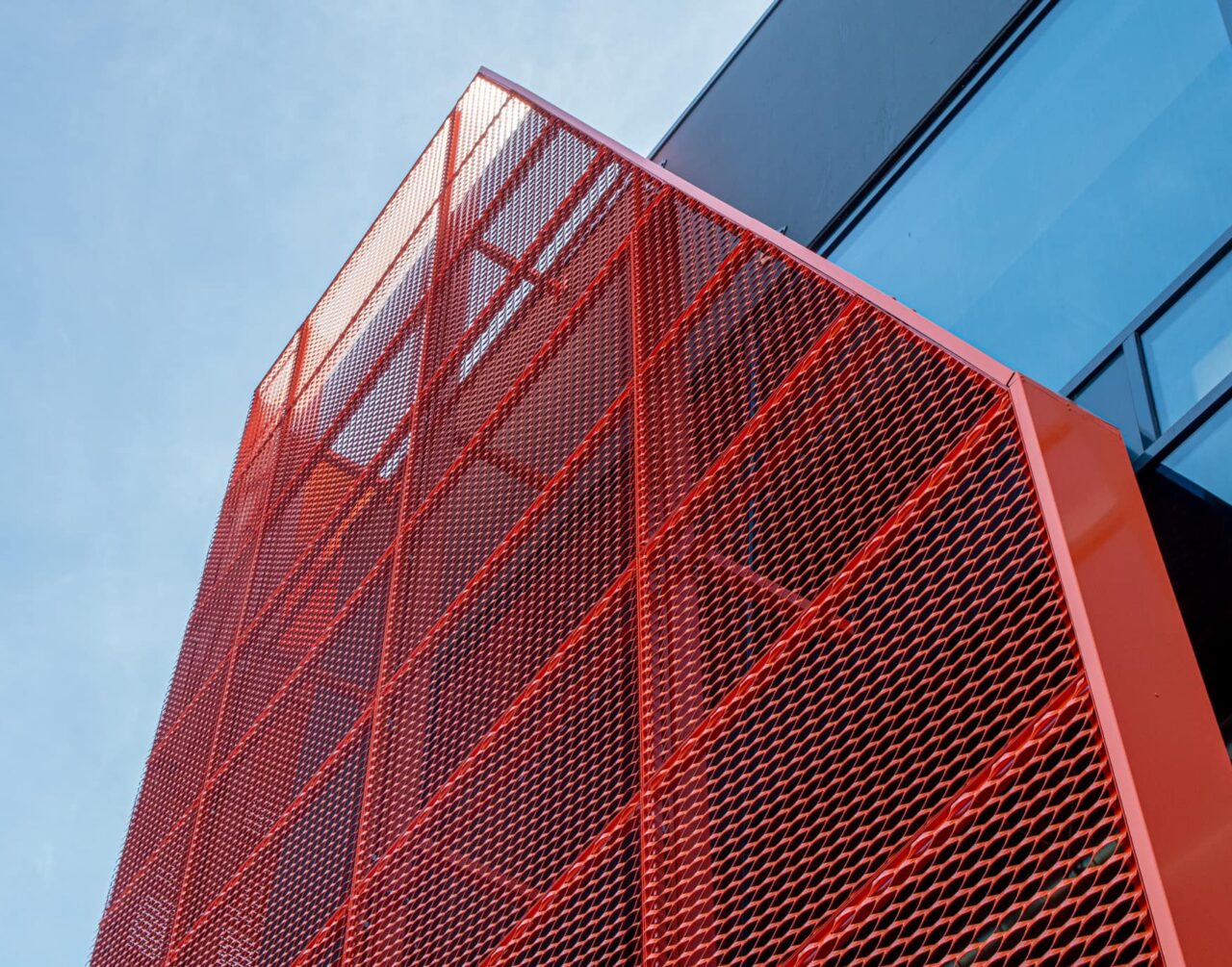 ItalMesh Expanded Metal Mesh Façade & Faux Ceilings from DCA
