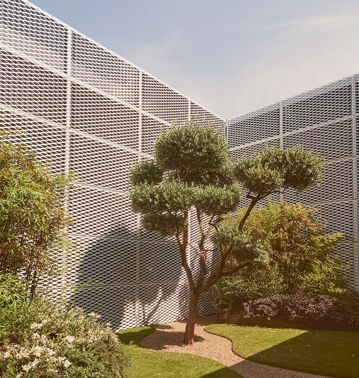 ItalMesh Expanded Metal Mesh Façade & Faux Ceilings from DCA
